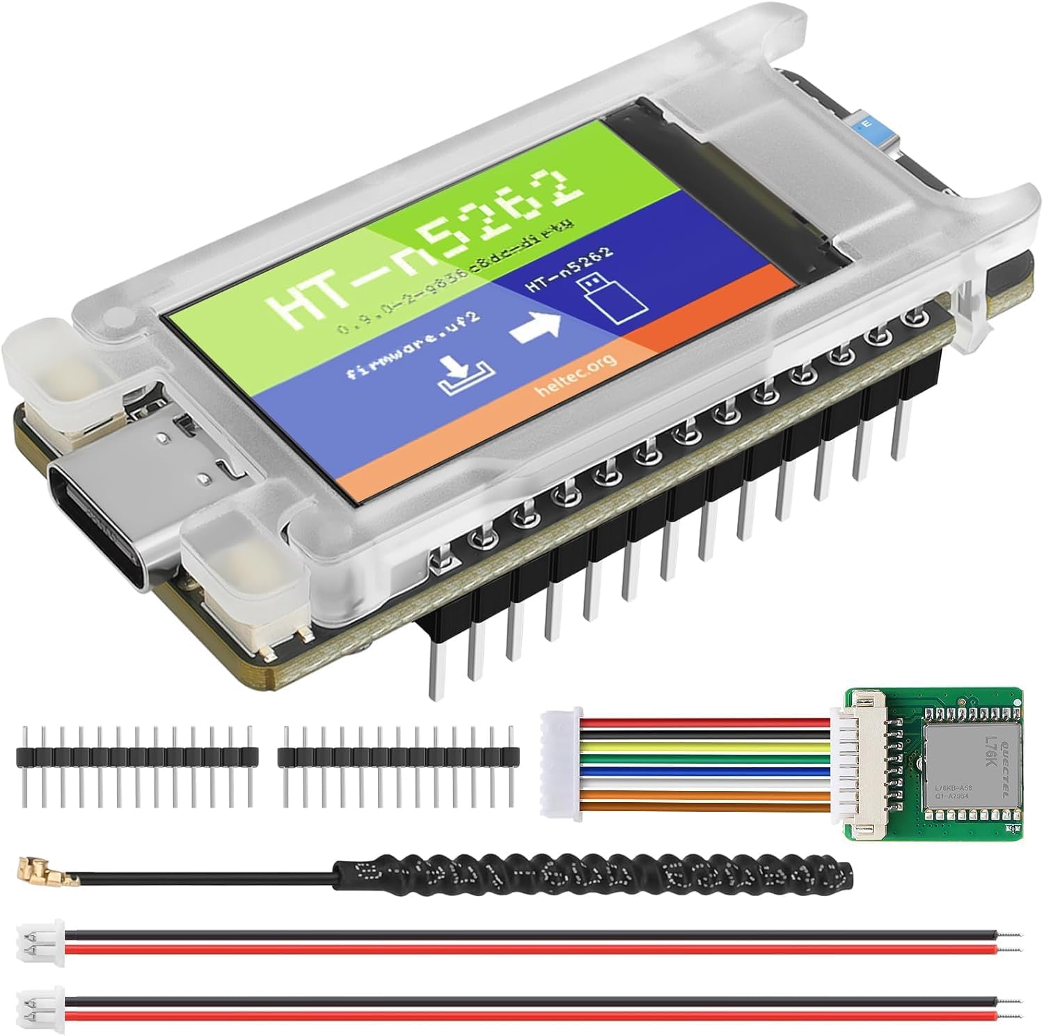Amazon.com: Mesh Node T114 Development Board with External GPS Set ...