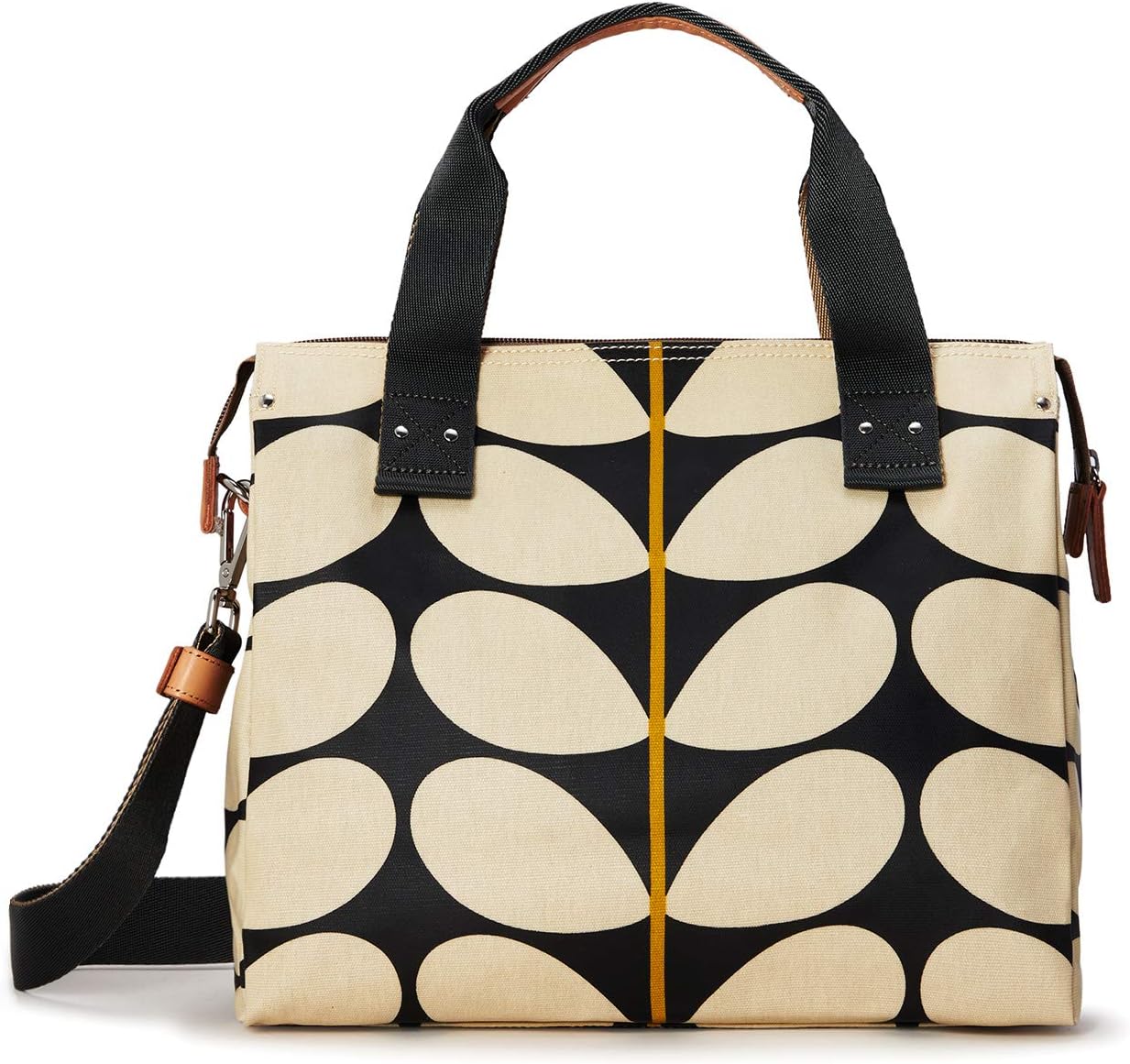 Orla Kiely - Watson - Messenger - Black: Amazon.co.uk: Fashion