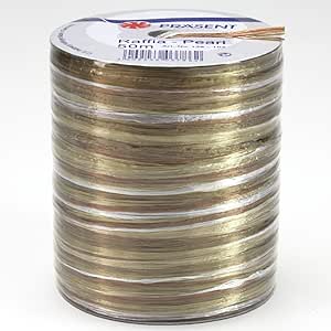 Amazon.com: Morex Ribbon Pearl Raffia Fabric Ribbon Spool, 55-Yard ...