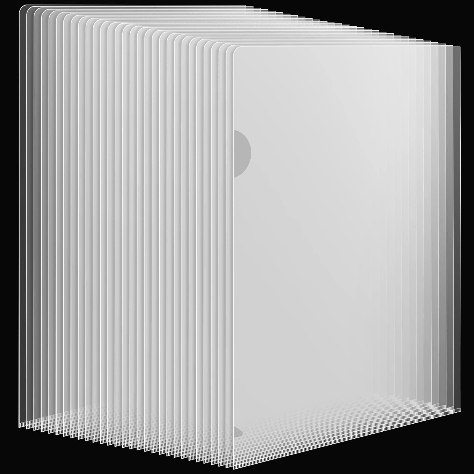 Esselte Quality Folder A4, Clear Matt Finish, 85 Micron Polypropylene ...