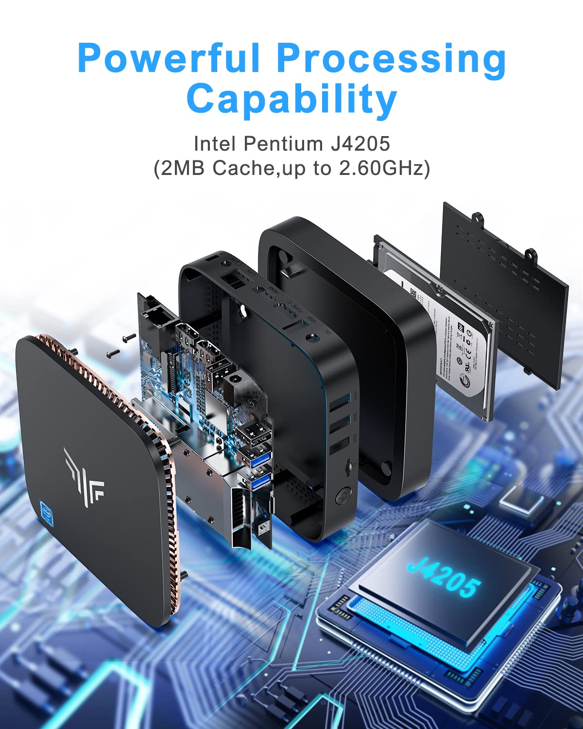 Mini PC de 12 GB de RAM, Mini...B09G6H64WM | Encarguelo.com