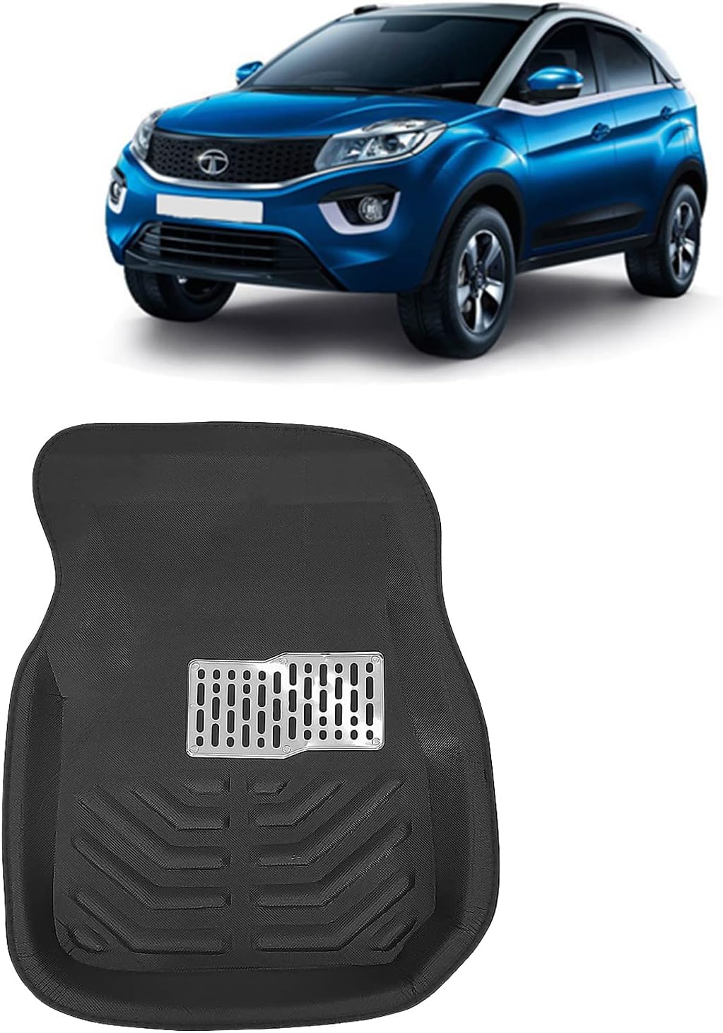 Auto Beast 4D Car Foot Mats for Tata Nexon (Model : 2017-2019) | Car ...