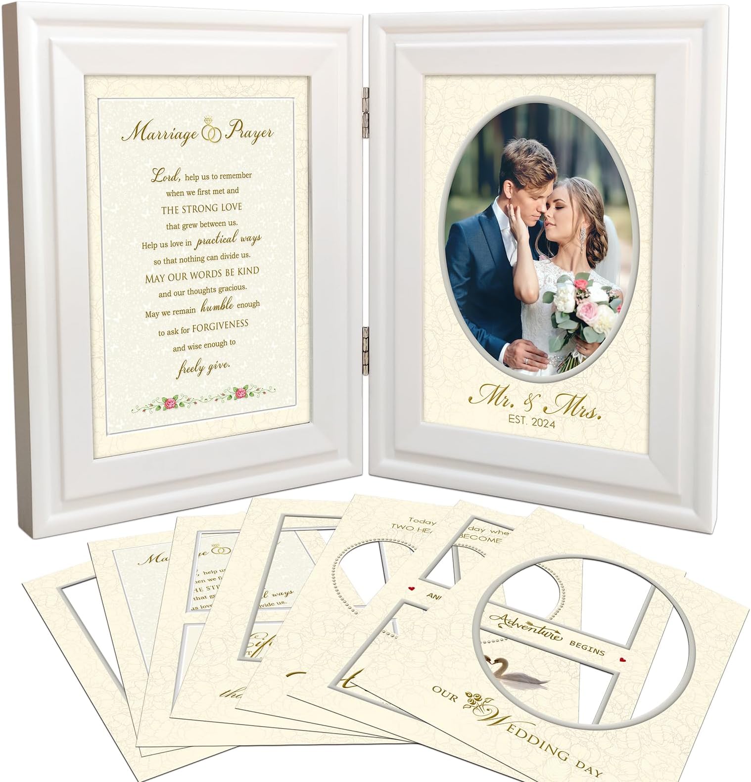 Amazon.com - Dicksons Marriage Takes Three Be Complete Natural Wood 3 ...