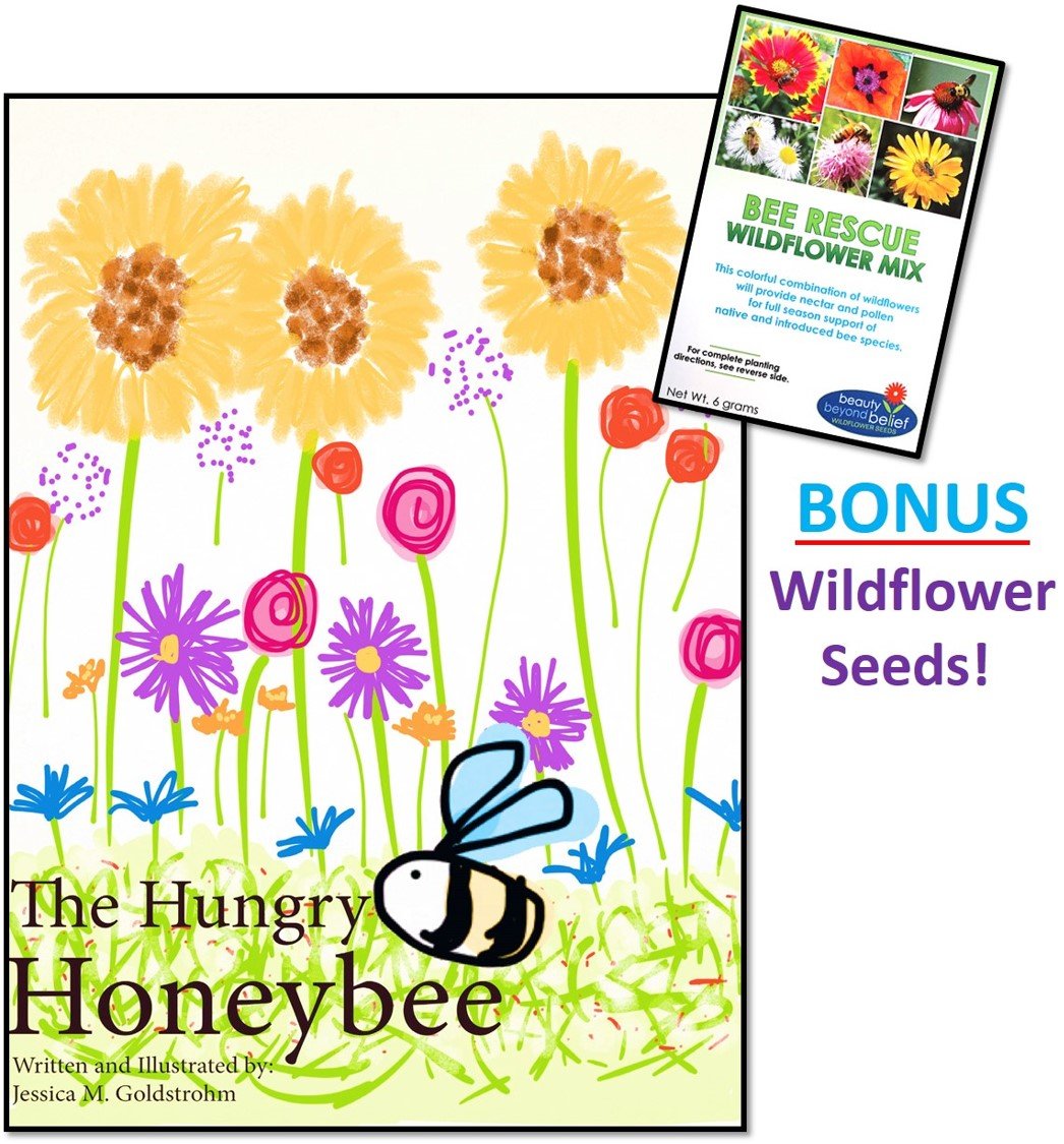 The Bees Waggle The Hungry Honeybee - Bee Books for Children - A ...