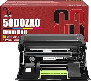 Amazon.com: OVINDA 58D0ZA0 Imaging Unit Compatible for Lexmark 58D0ZA0 ...