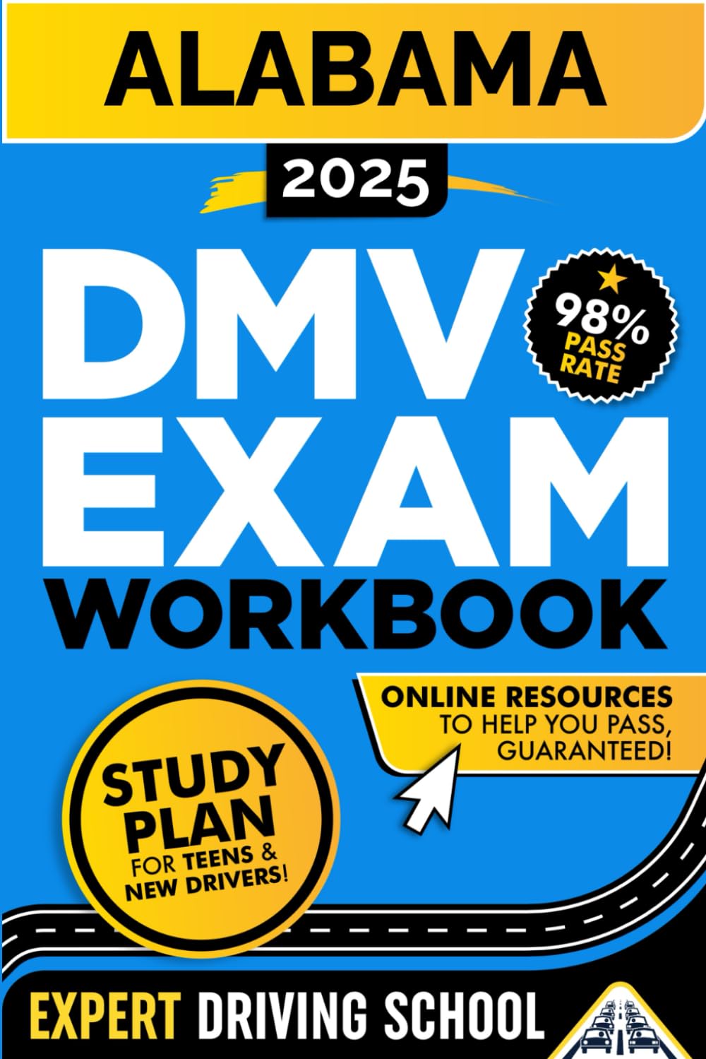 Alabama DMV Exam Workbook: 400+ Practice Questions to Navigate Your DMV ...