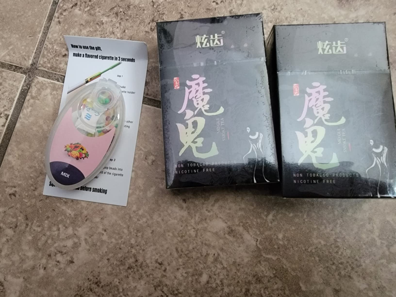 Amazon.com: Herbal Cigarettes, with Added Honey, Without Nicotine and ...