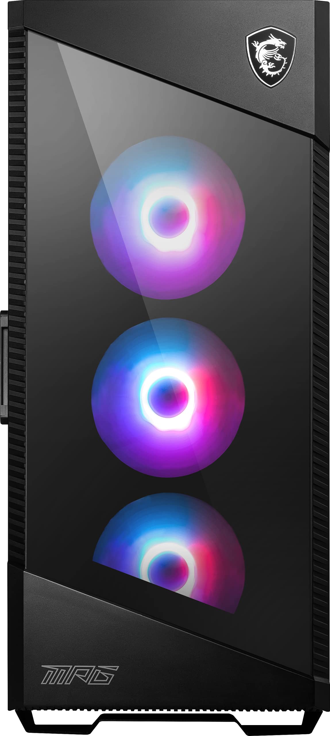 MSI MPG Velox 100R - Mid-Tower Gaming PC Case: Tempered Glass Side ...