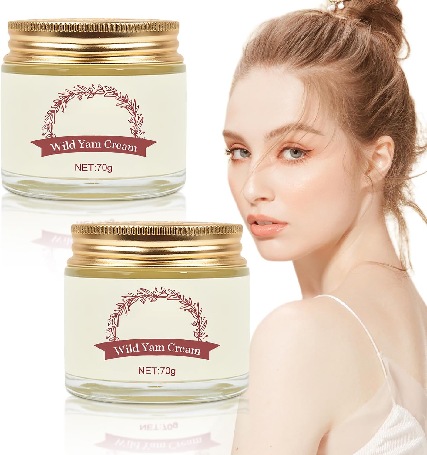 Amazon.com : MoonMaid Botanicals ProMeno Wild Yam Cream for Sensitive ...