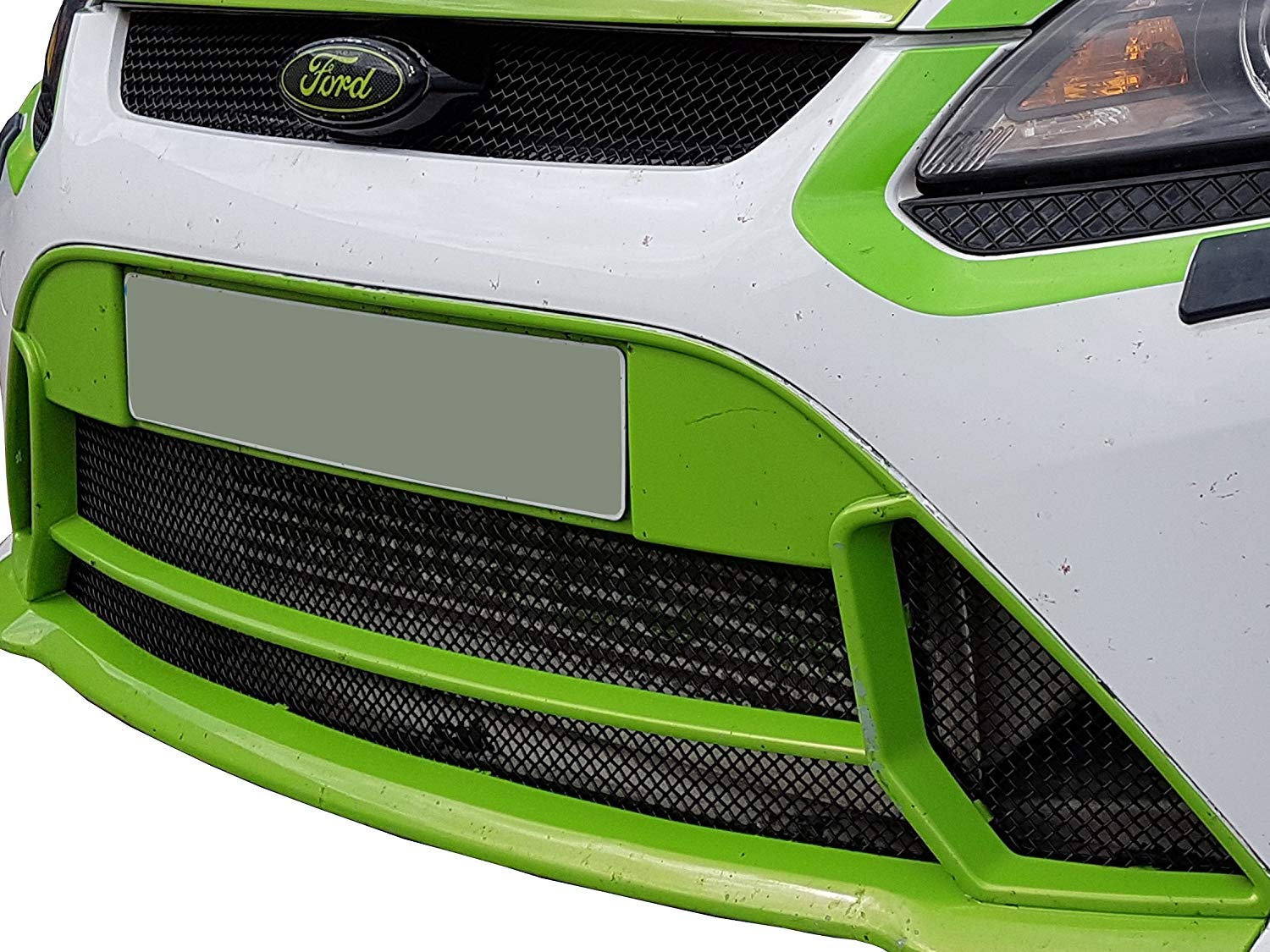 Zunsport Compatible With Ford Focus MK2 RS - Front Grille Set (Without ...