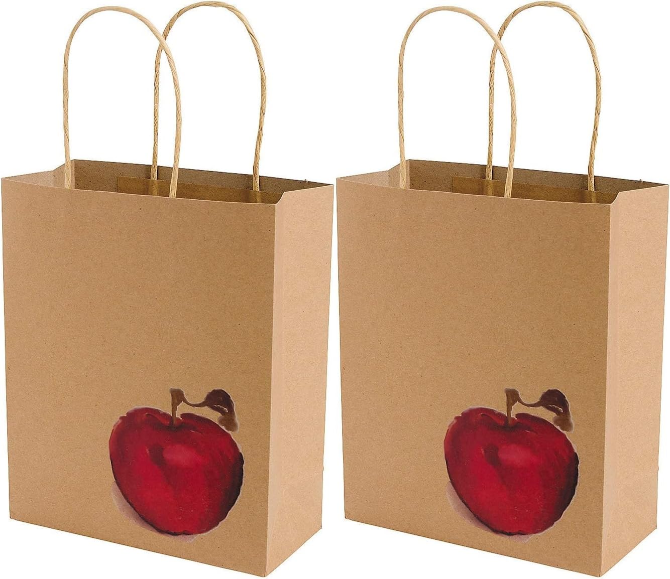 Amazon.com: Fun Express Fall Festival Apple Craft Bags (set of 24) Fall ...