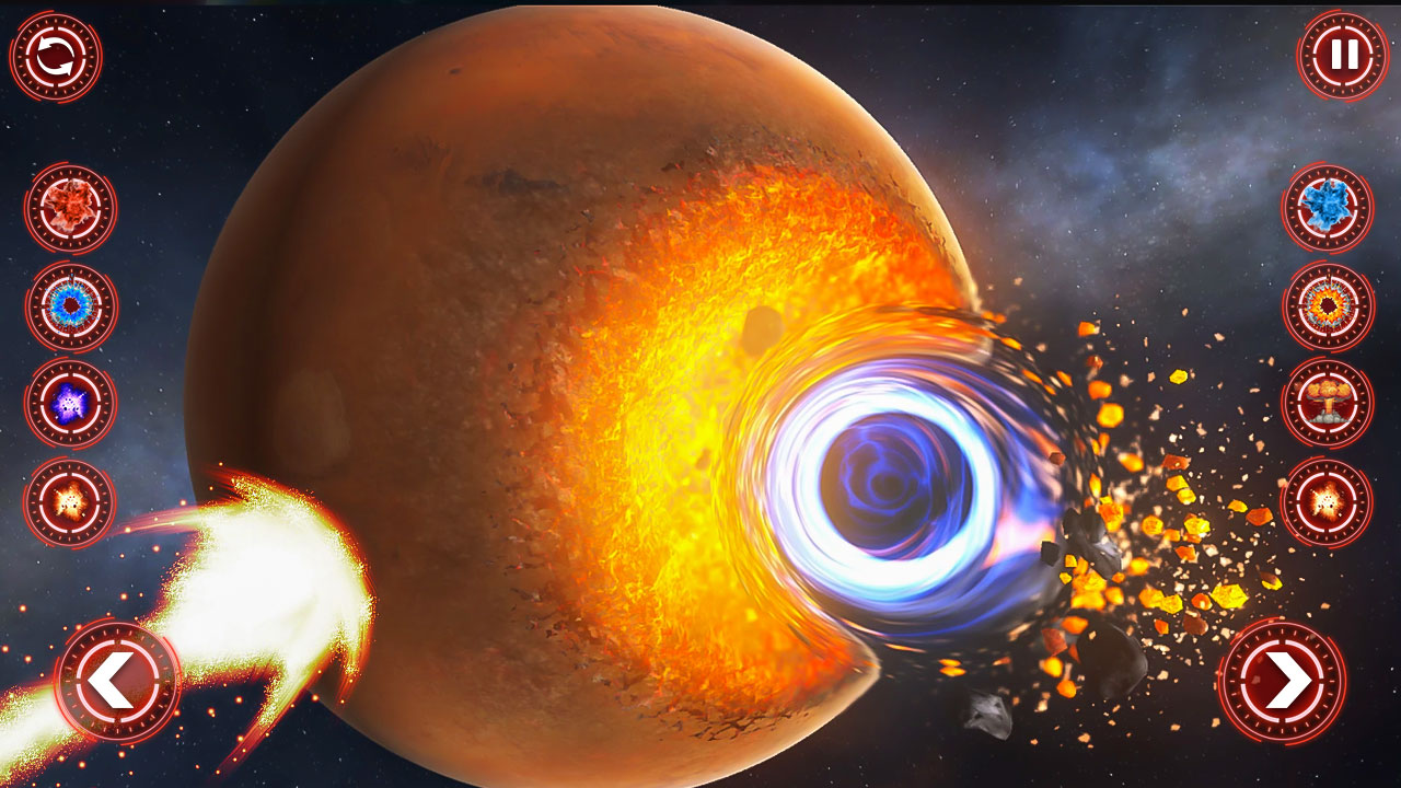 Universe Super Solar Smashing Simulator Games : World Solar Planets ...