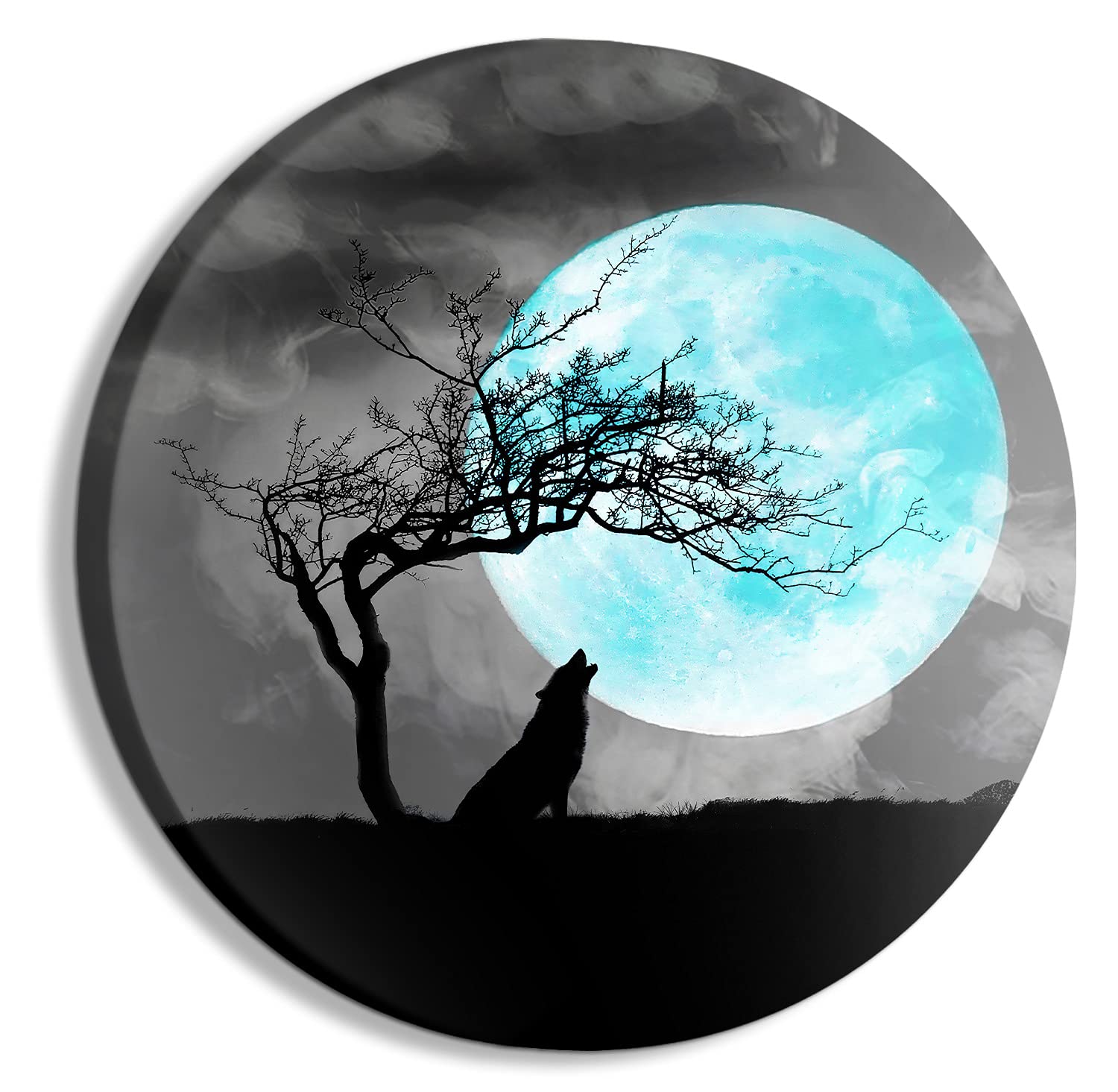 Paintings Of Wolves Howling