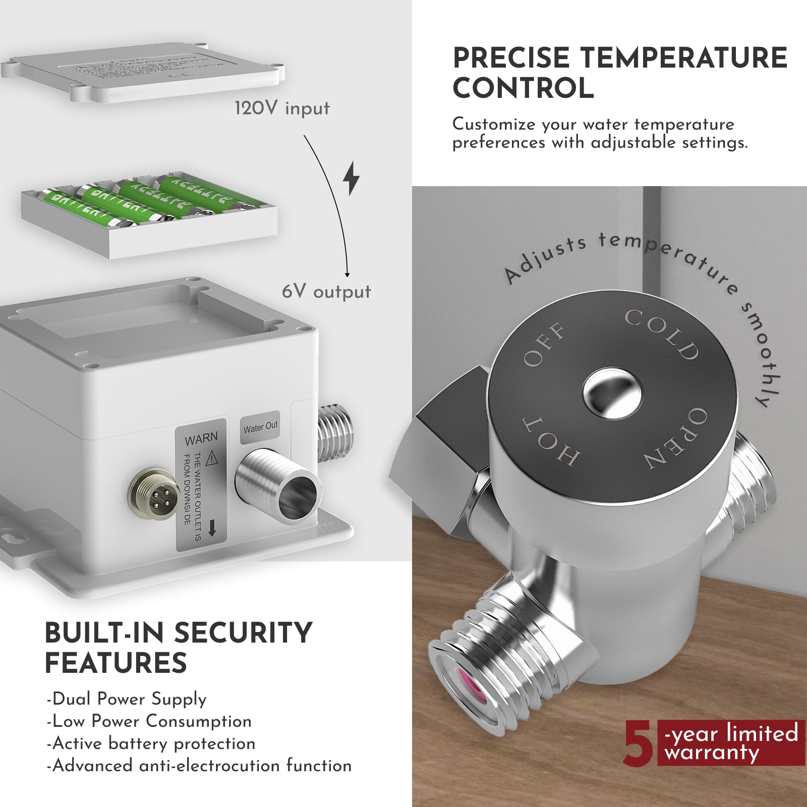 Snapklik.com : PRIMSOPH Automatic Motion Sensor Hands Free Electronic ...