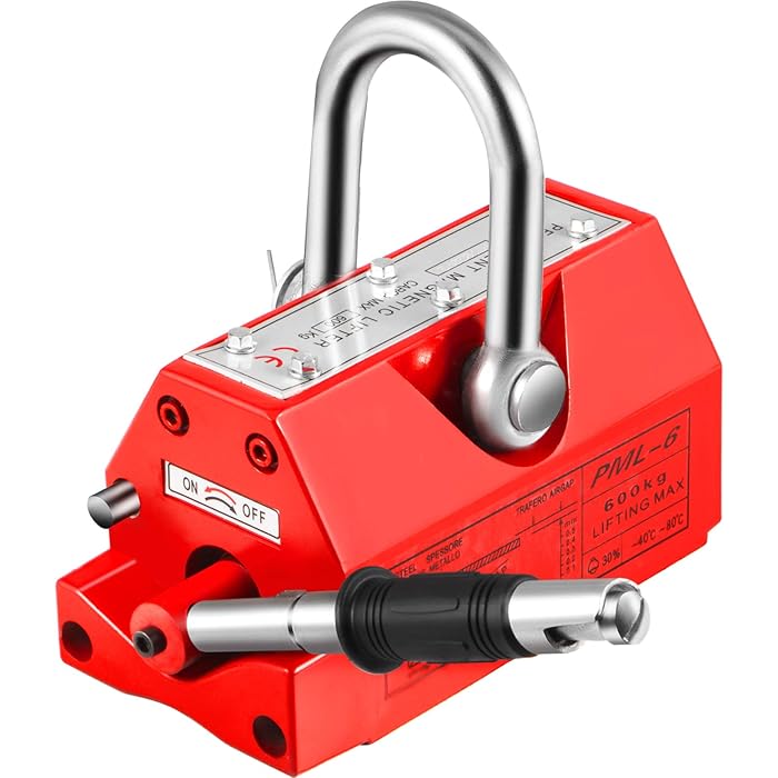 Buy VEVOR Magnetic Lifter, 1320LBS Lifting Capability Lifting Magnet ...