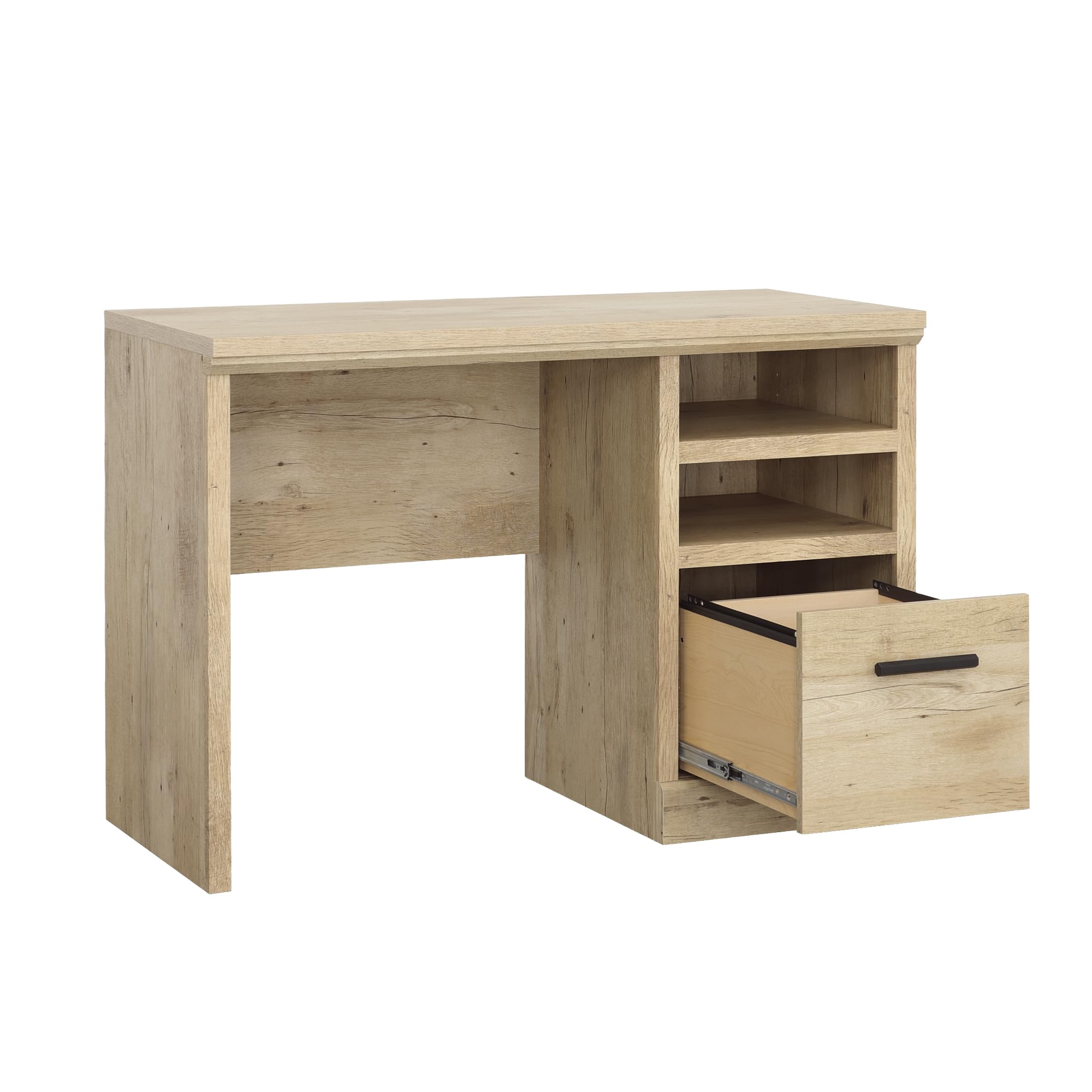 Amazon.com: Sauder Aspen Post Desk with File Drawer, Prime Oak Finish ...