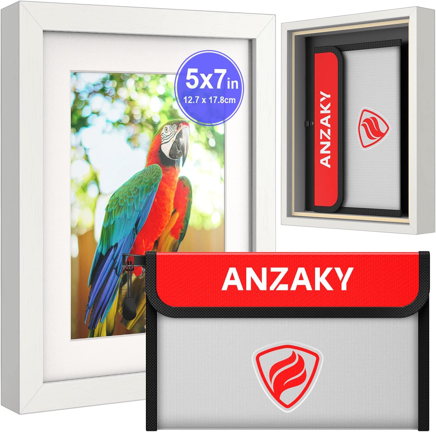 Picture Photo Frame Diversion Safe, Organizer for safe storage of ...