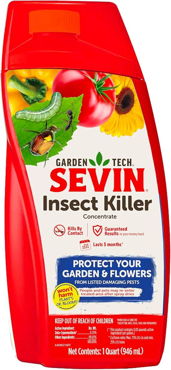 Amazon.com: Sevin Insect Killer Concentrate 32 oz : Patio, Lawn & Garden