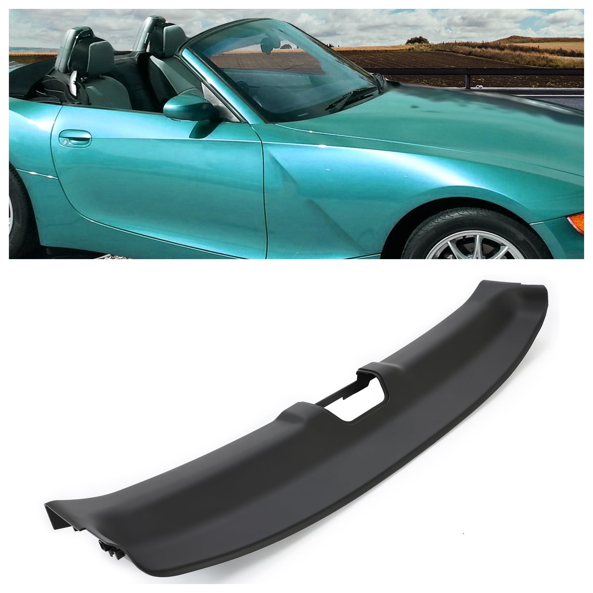 Amazon.com: HECASA Windshield Frame Cover Compatible with 2003-2008 BMW ...