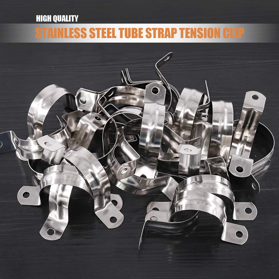 Snapklik.com : Keadic 30Pcs M45 Two Hole Strap U Bracket Tube Strap ...