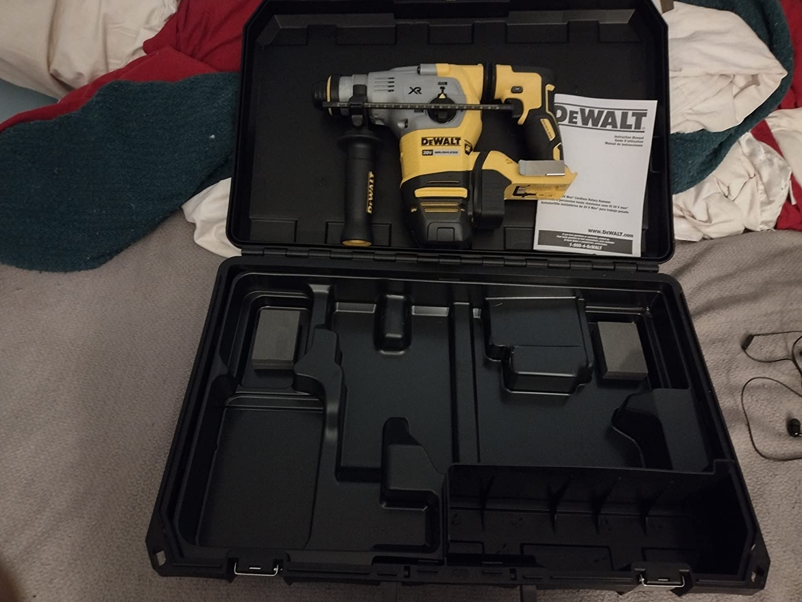 $35/mo - Finance DEWALT 20V MAX* XR Rotary Hammer Drill, L-Shape SDS ...