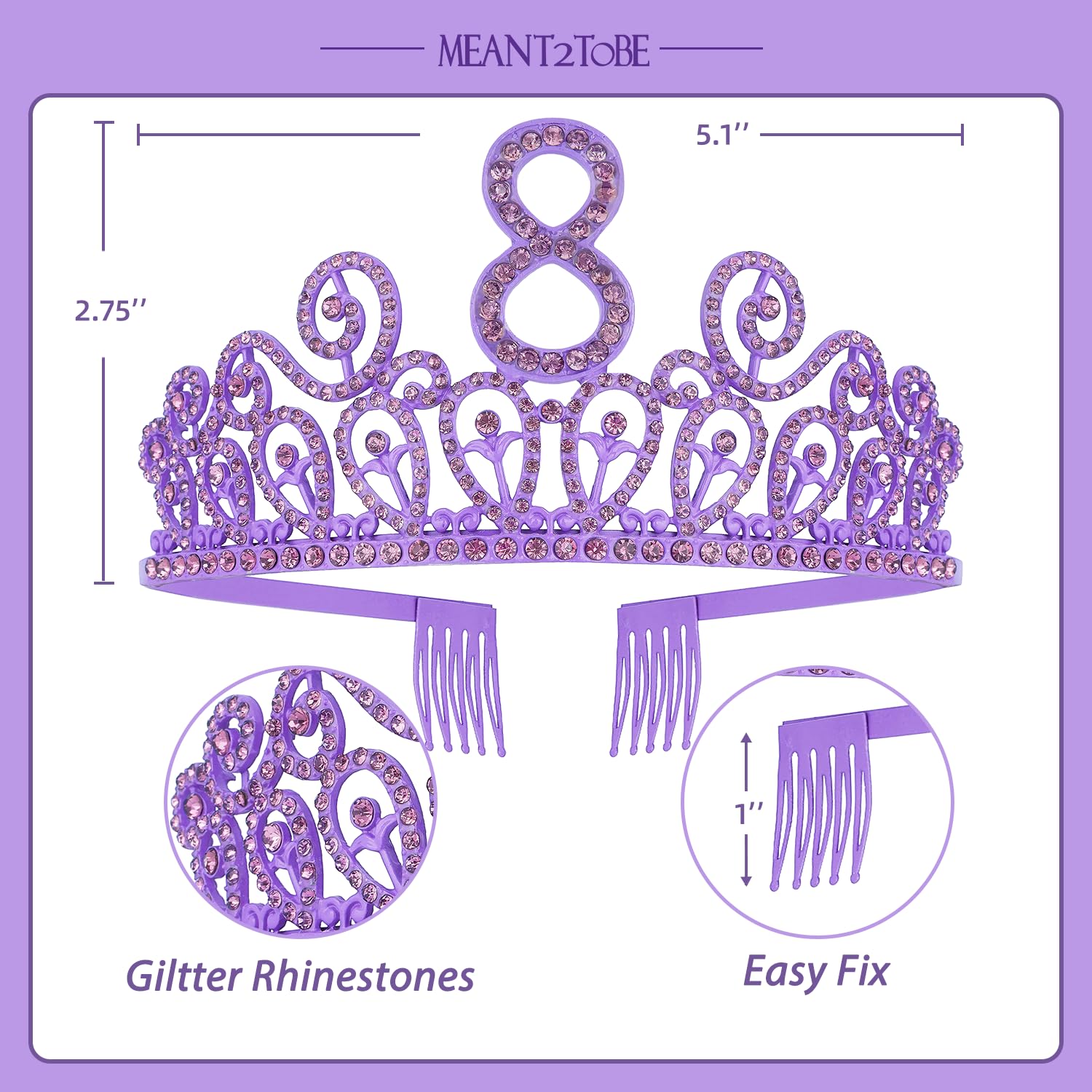 Purple Tiara Template