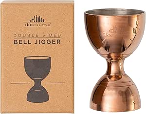 Amazon.com: A Bar Above Premium Bell Jigger with 10 Measurements Inside - Professional & Heavy ...