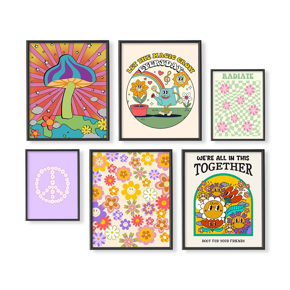 Amazon.com: Cool Vintage Happy Smiley Face Picture - Let the Magic Grow ...