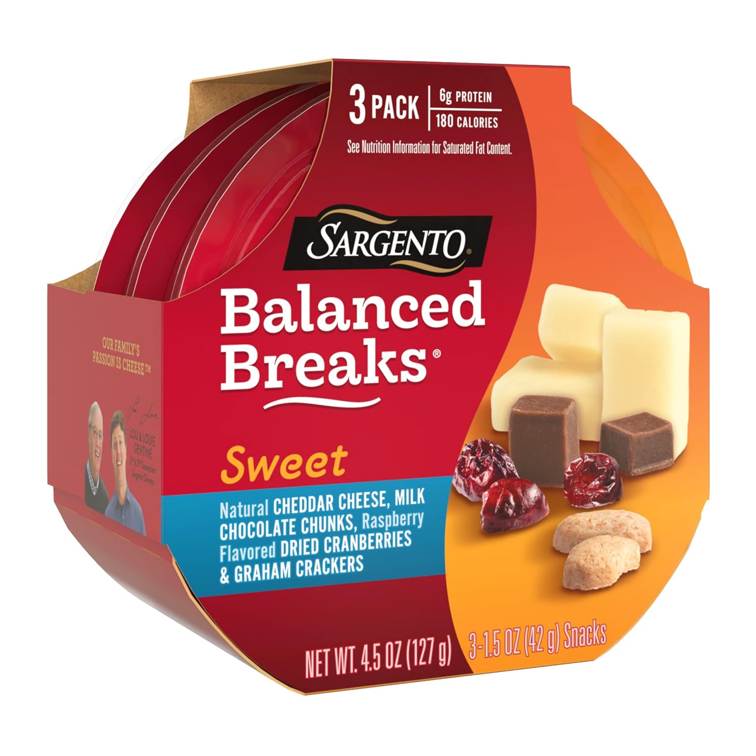 Amazon.com: Sargento Sweet Balanced Breaks Natural Cheddar Cheese with ...