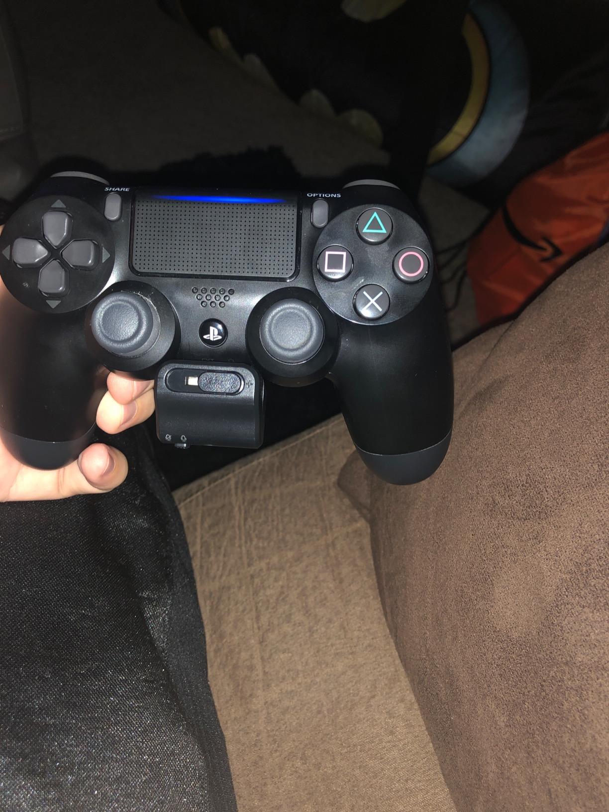 Amazon.com: Fosmon Headset Audio Control Compatible with PS4 DualShock ...