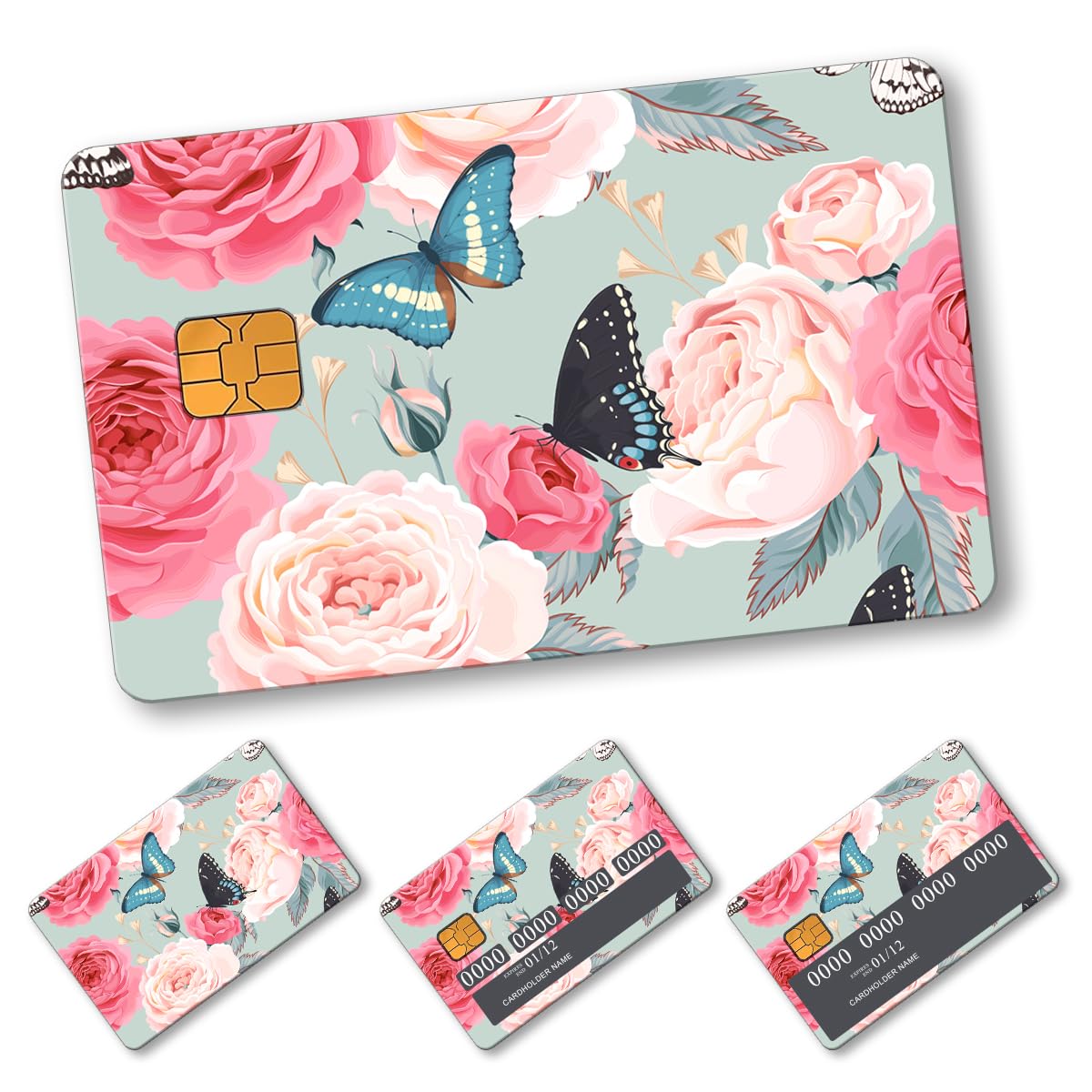 Amazon.com: BSDUUIF Credit Card Skin, Debit Card Skin, Cute Small Chip ...