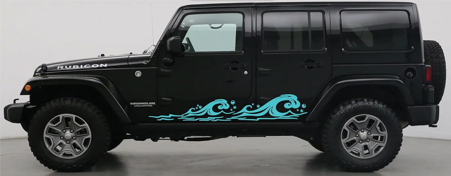 Amazon.com - AnyStickerYouWant - Beachy Ocean Wave Full Side Rocker ...