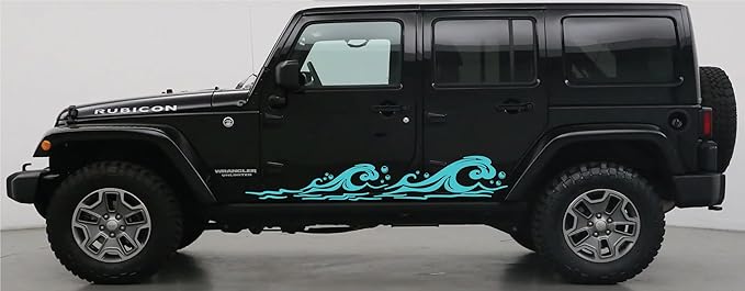 Amazon.com - AnyStickerYouWant - Beachy Ocean Wave Full Side Rocker ...