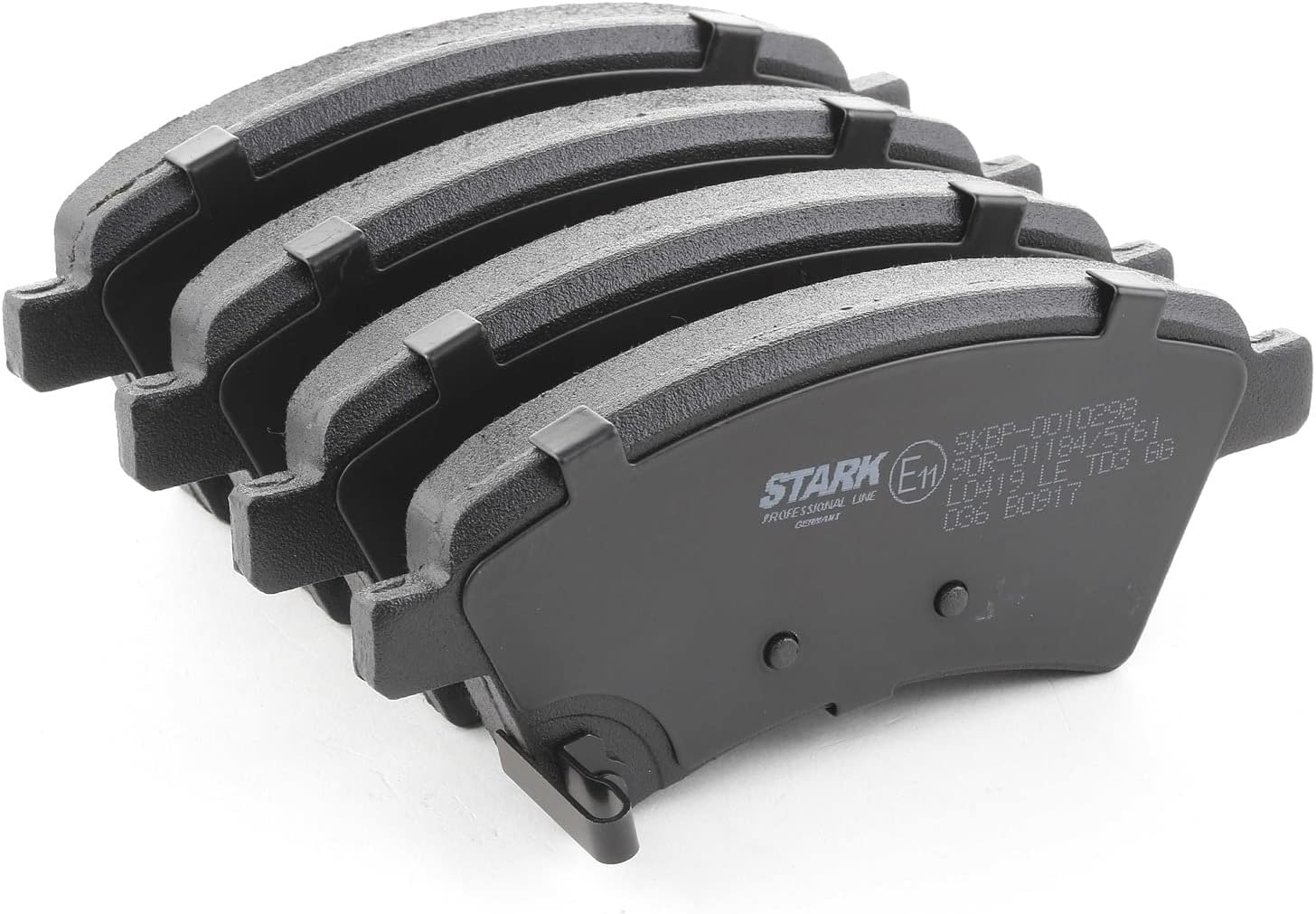 STARK SKBP-0010298 Brake Pad Set, Disc Brake, Set of 4 : Amazon.co.uk ...