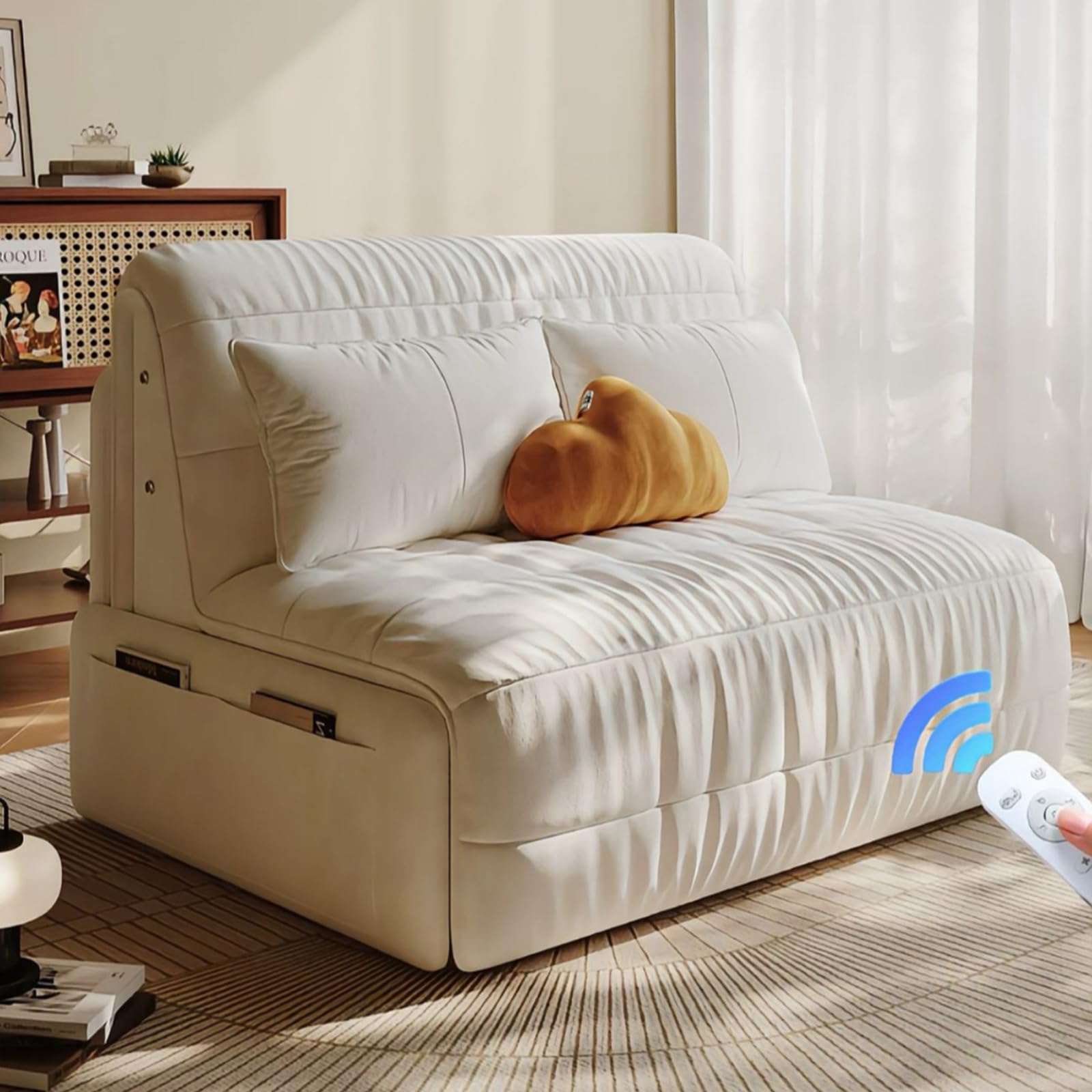 Amazon.com: GFCDSDE Smart Electric Sofa Bed Convertible Sectional Sofas ...