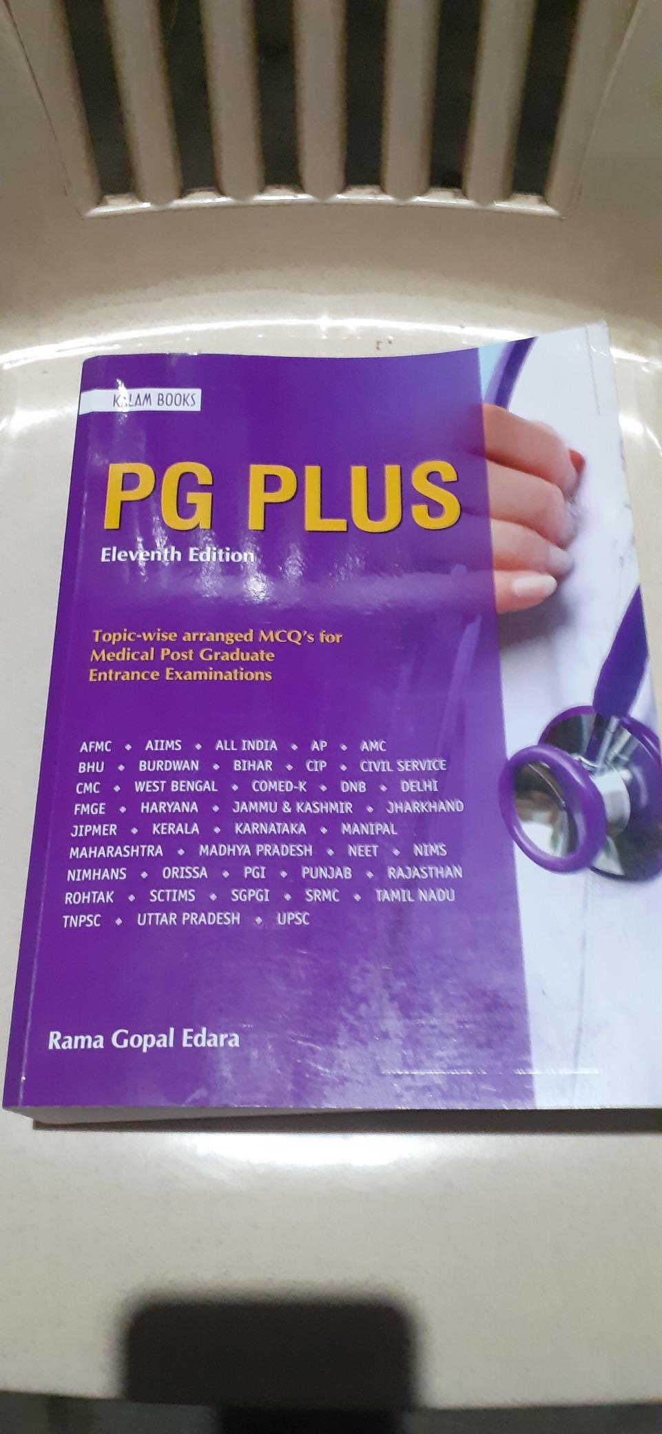 Buy PG PLUS Book Online at Low Prices in India | PG PLUS Reviews ...