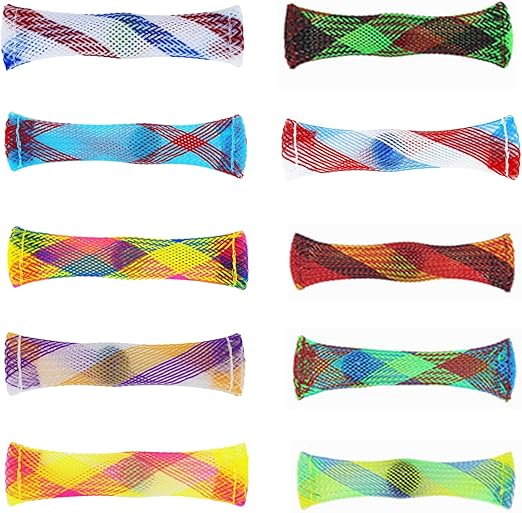 CYNOSURETECH 10 Pieces Mesh Mesh Toys, Marble Mesh Toys, Marble Mesh ...