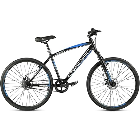 CRADIAC - Gunner PRO | 700 * 35 C Alloy Hybrid Bike | Shimano Powered ...