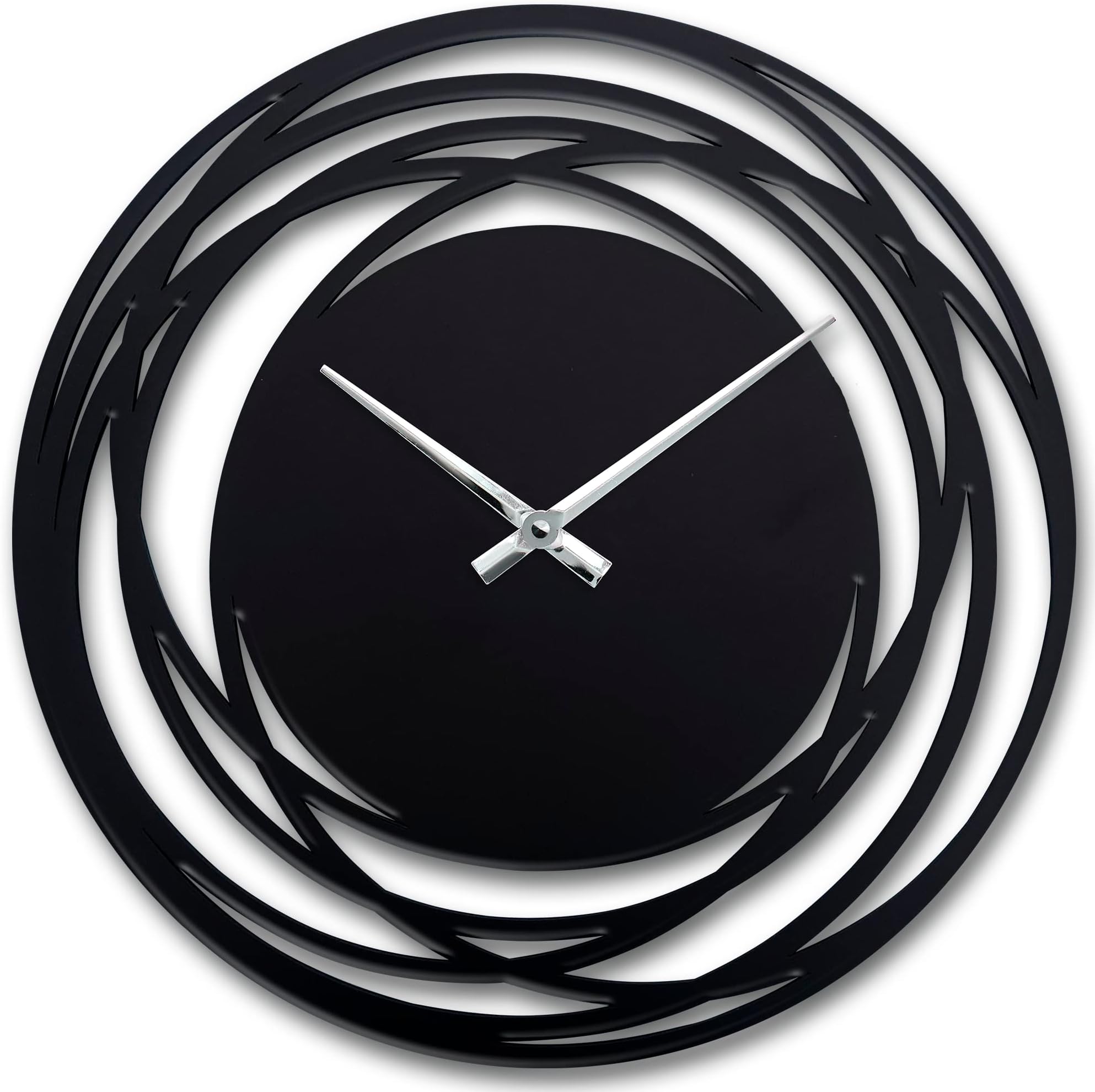 Amazon.com: Moku Design Wall Clock - 19 inches Modern Wall Clock ...