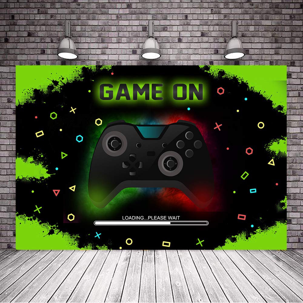 Buy Avezano Game On Birthday Backdrop Video Game On Theme Party ...