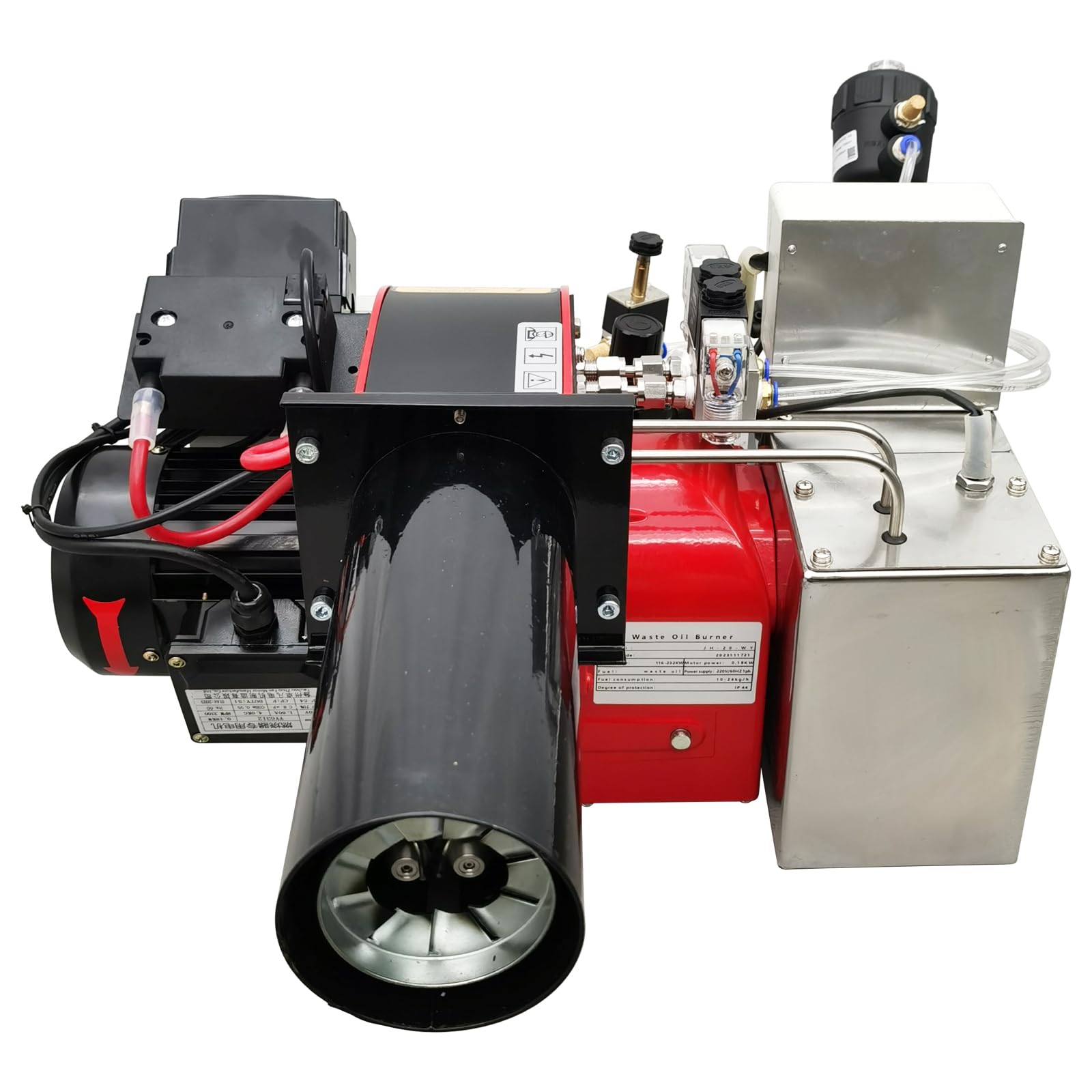 HayWHNKN Waste Oil Heater Furnace Air Atomizing Heavy Oil Burner Double ...