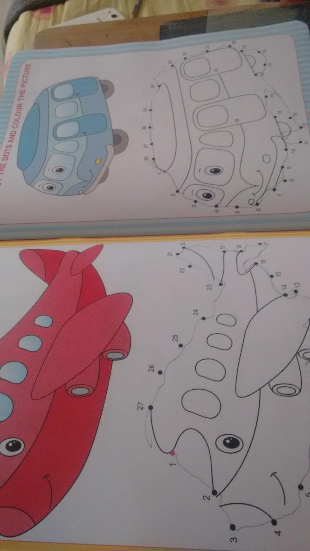 Dot to Dot Activity Book for Children Age 2 -5 Years- Fun filled ...