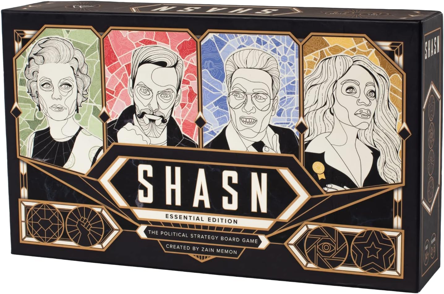 Buy SHASN The Political Strategy Board Game for Adults and Children ...
