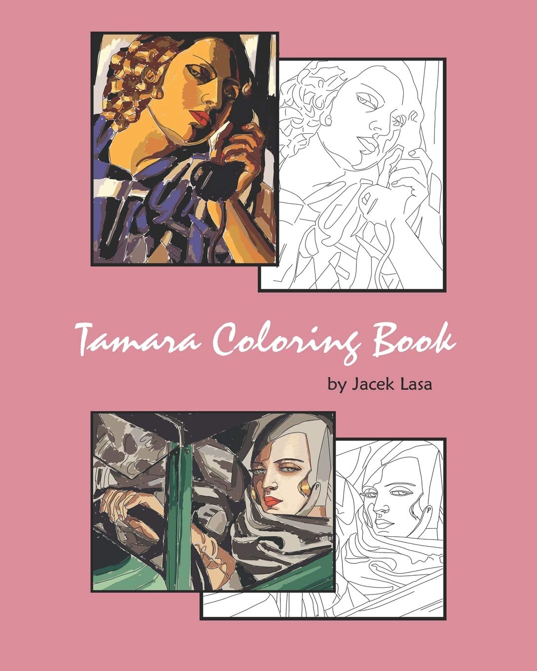 Buy Tamara Coloring Book: Coloring Book with the most famous Tamara de ...