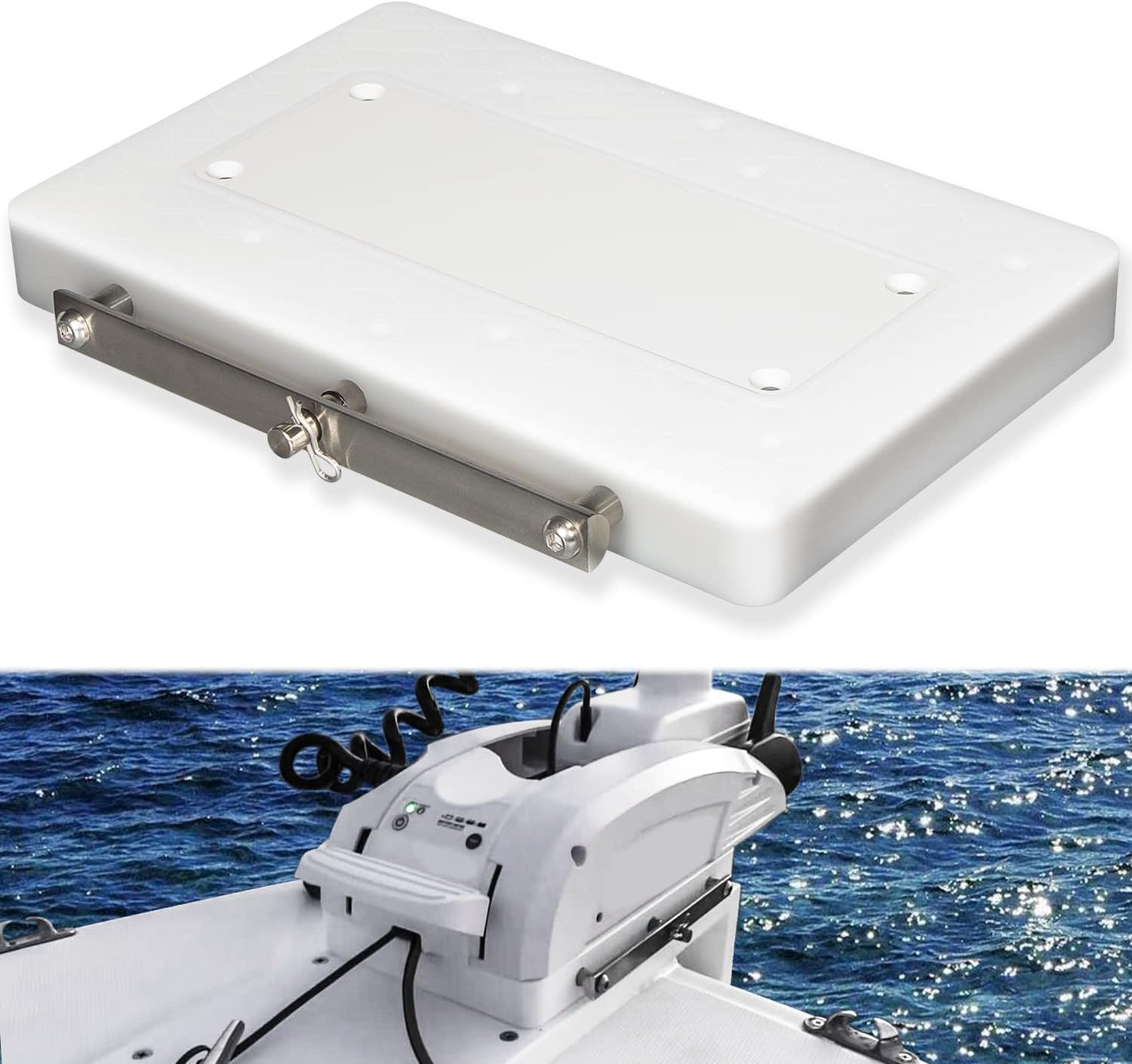 Amazon.com: Trolling Motor Quick Release Mount Bracket for Minn Kota ...