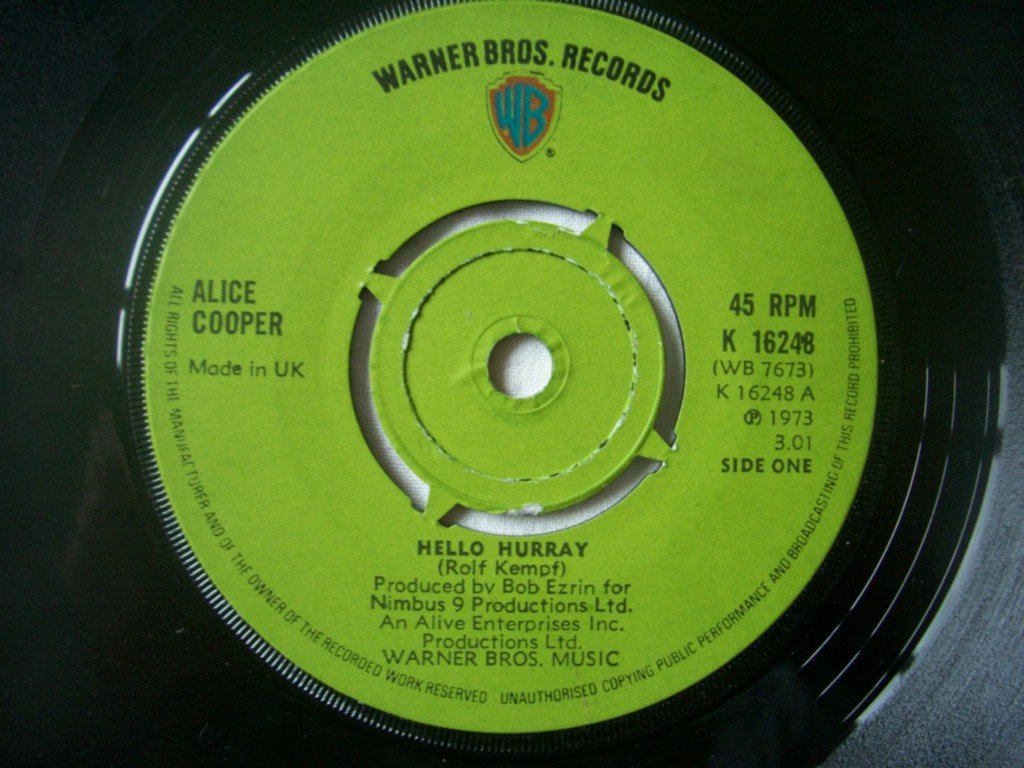 ALICE COOPER Hello Hurray 7" 45 - Alice Cooper: Amazon.de: Musik-CDs ...