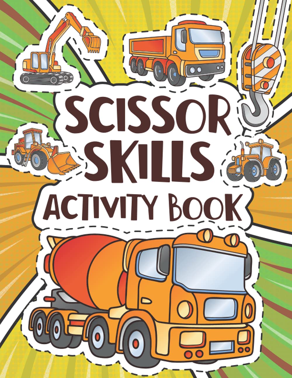 Buy Scissor Skills Activity Book: Scissor Skills Preschool Workbook for ...