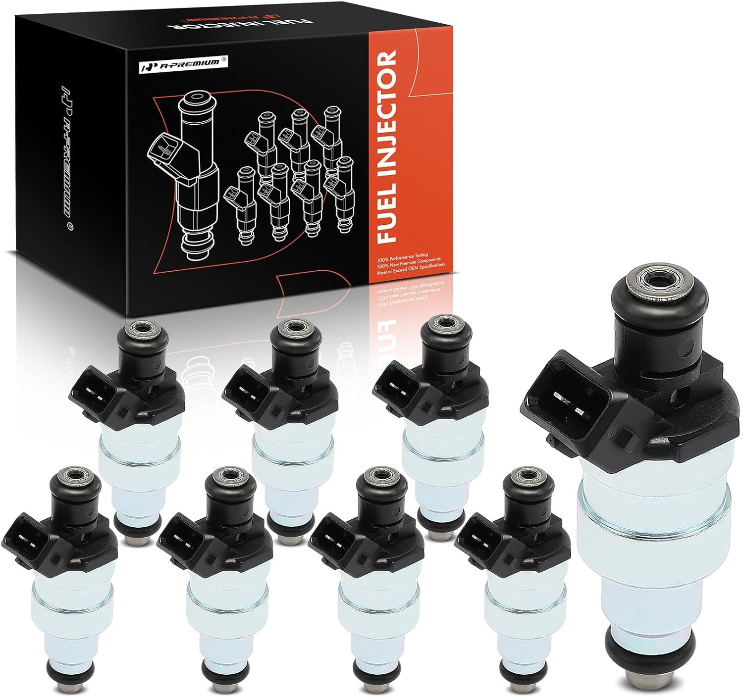 Amazon.com: A-Premium Fuel Injectors Set of 8 Compatible with Chevrolet ...