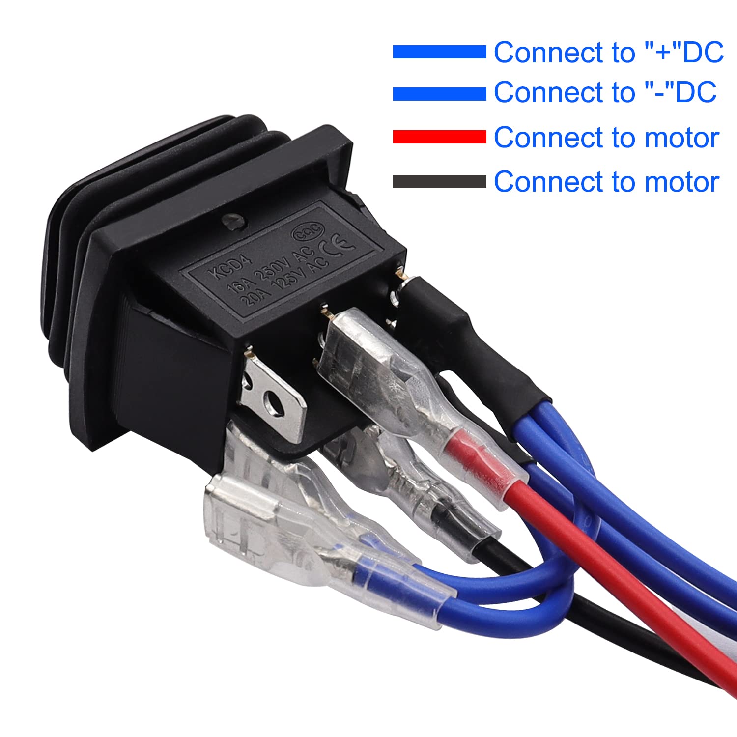 Snapklik.com : TWTADE Momentary Waterproof Reverse Polarity Switch 6 ...