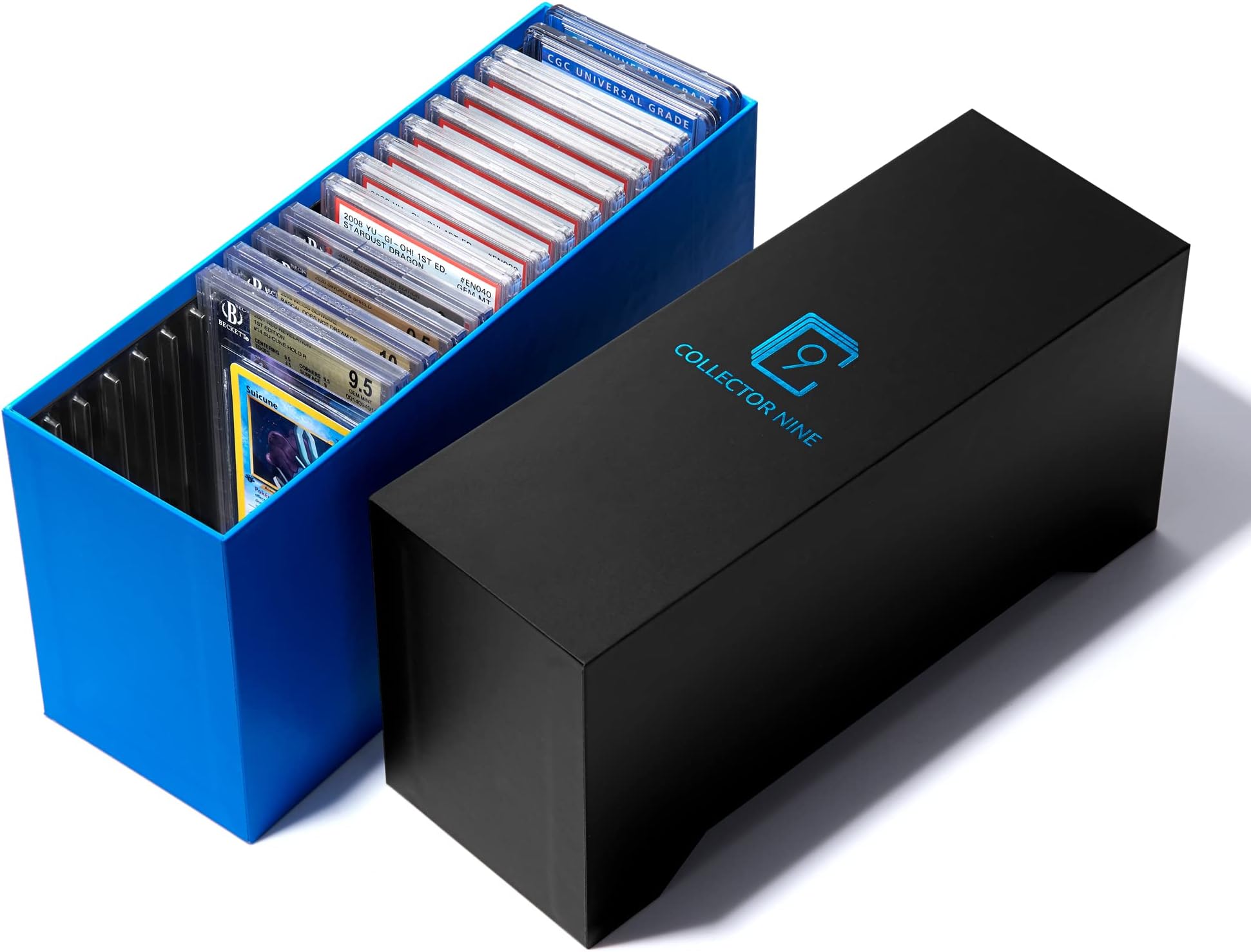 Amazon.com: Collector Nine PSA-BGS-CGC Storage Case with Slot Option ...